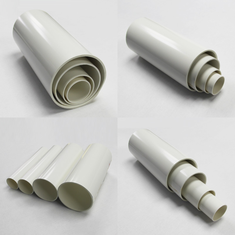 PVC Water Supply Pipe Standard ISO and SCH40 & SCH80 Sizes 1/2 inch to ...