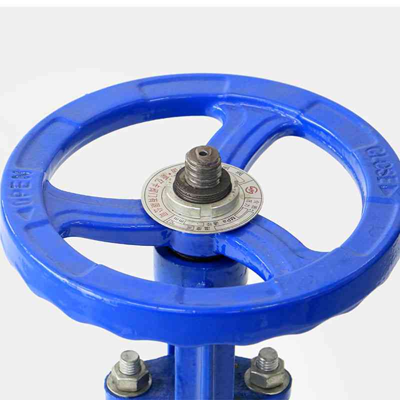 Valve-DN100 Water Rubber Soft Seal Ductile Iron Flanged Ends Gate Valve ...