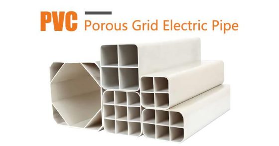 Square Pvc Electrical Conduit Grid Tube Pipe - Zhongtong HDPE PIPE ...